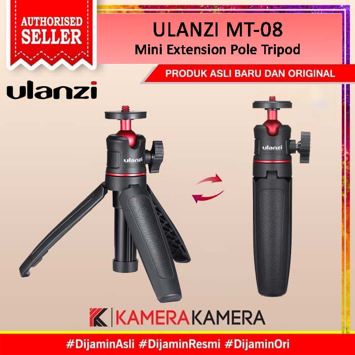 Jual ULANZI MT-08 Mini Extension Pole Tripod Mirrorless Camera ...
