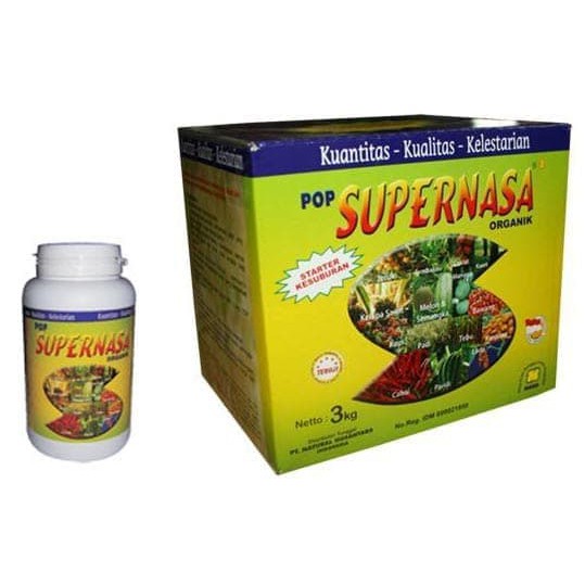 Jual SUPERNASA Pupuk Organik Padat Penyubur Tanah Terbaik Kemasan 3 Kg ...