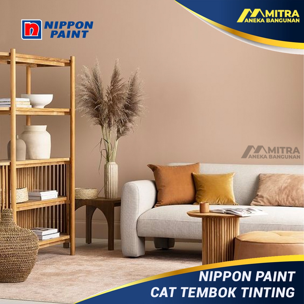 Jual CAT TEMBOK NIPPON PAINT SOFT FUR NP N 1874 T / COKLAT BEIGE ...