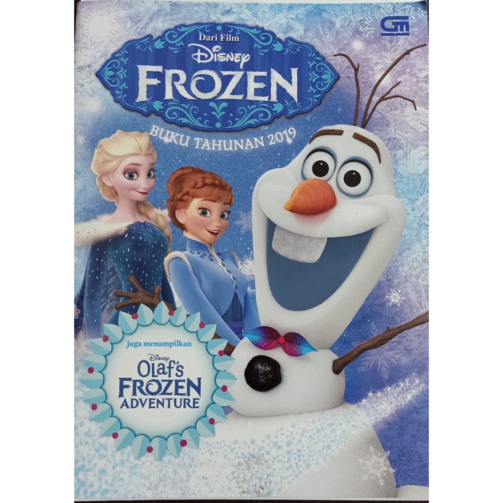 Jual Buku cerita dan aktivitas Disney Frozen: buku tahunan 2019, Aladdin 2020, Princess 2021 ...