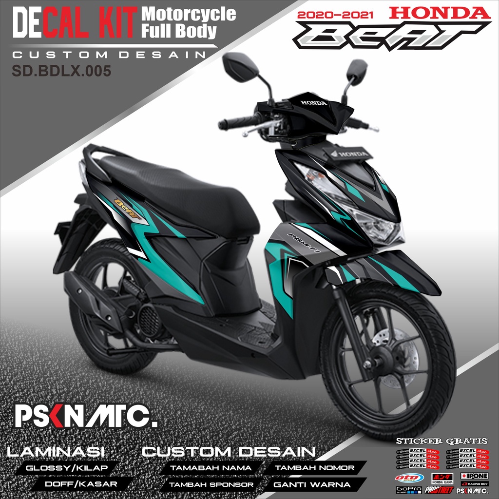 Jual Decal BEAT 2020 - Dekal Stiker Striping Fullbody Fullblock List ...