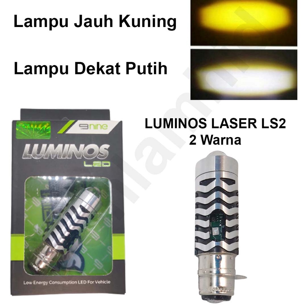 Jual Lampu Motor LED LASER LUMINOS LS2 Yamaha Mio, Xeon, Fino, X-Ride ...