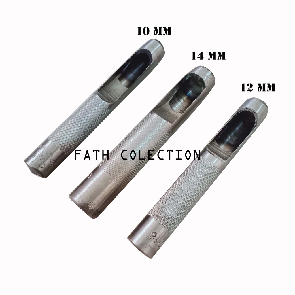 Jual PLONG ALAT PEMBOLONG KULIT / ALAT PEMBUAT LUBANG / PLONG 10 MM 12 ...