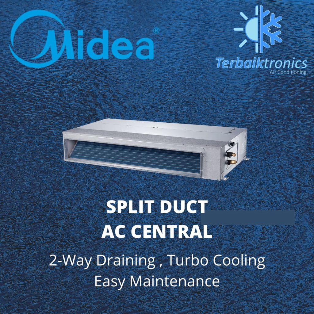 Jual AC Split Duct / AC Sentral Midea 2 PK - 7 PK - Made in China ...