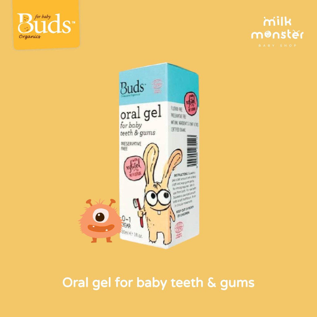 Jual BUDS Oral Gel for Baby Teeth and Gums Toothpaste-Pasta Gigi Anak ...