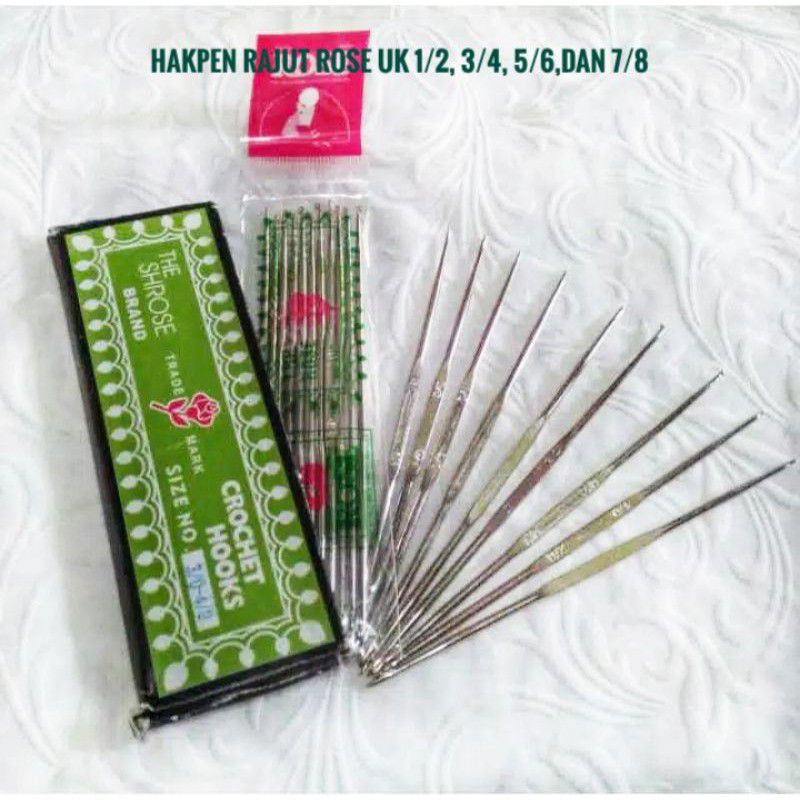 Jual Hak Pen Hakpen Jarum Rajut merk Rose | Shopee Indonesia