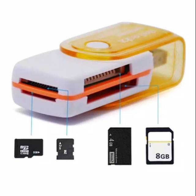 Jual Card reader 4 in 1 | Shopee Indonesia