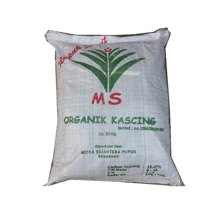 Jual Pupuk Organik MS Kascing Pohon Tanaman Buah Berkembang Bebas Kimia ...