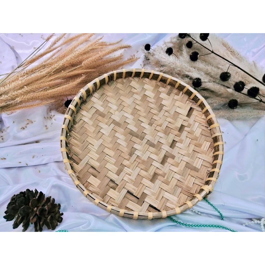 Jual tampah tumpeng nyiru bulat tatakan masakan wadah sajian PIRING ...