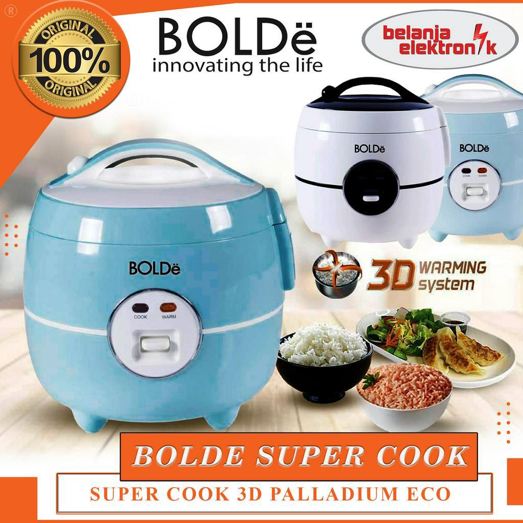 Jual MAGIC COM RICE COOKER BOLDE SUPER COOK 3D PALLADIUM ECO 1 LITER ...