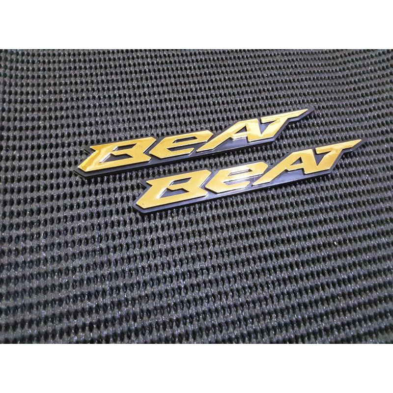 Jual EMBLEM LOGO 3D TULISAN BEAT 2020 TIMBUL BAHAN PLASTIK | Shopee ...