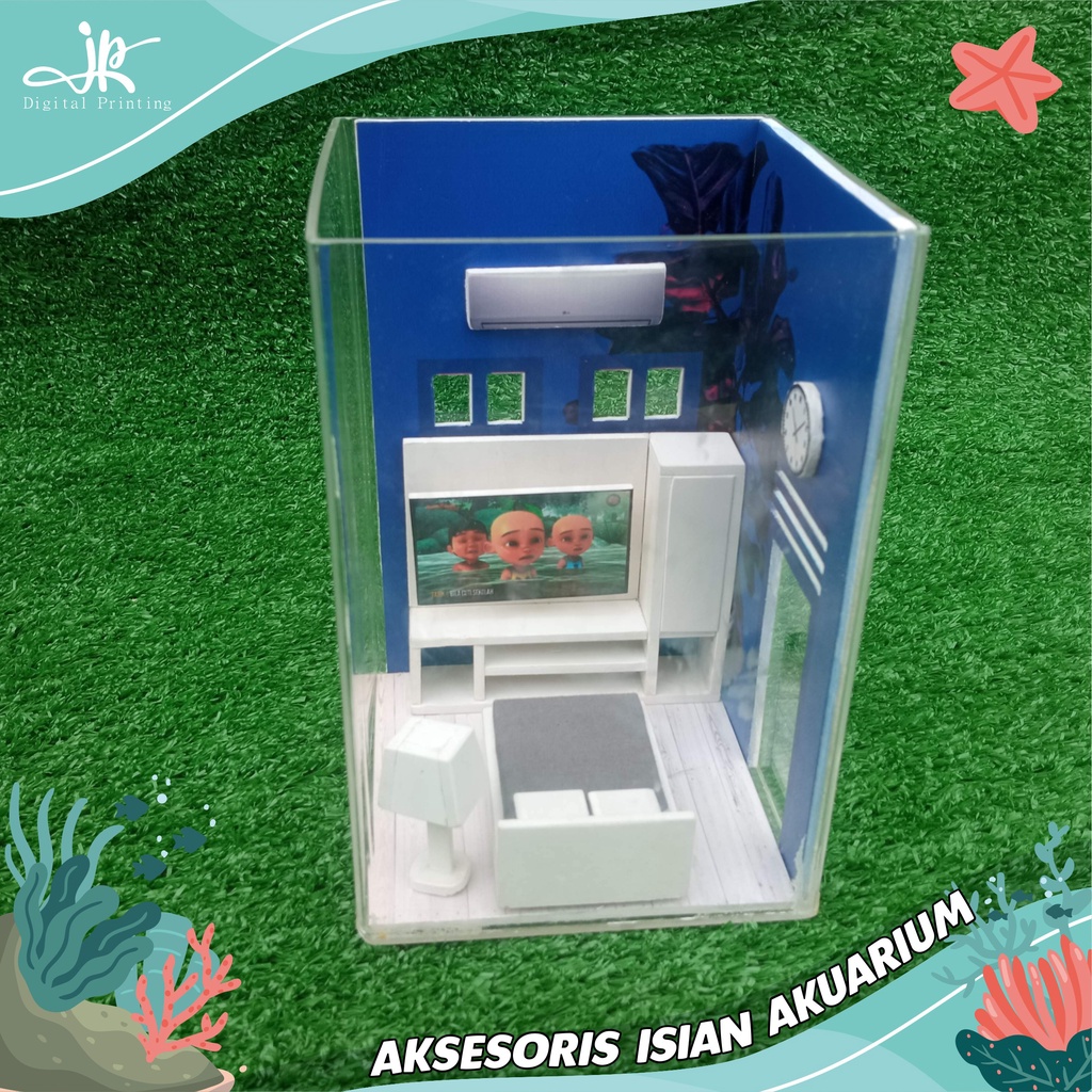Jual Aksesoris Isian Akuarium Mainan Ikan Cupang Koi Guppy Ikan Hias ...