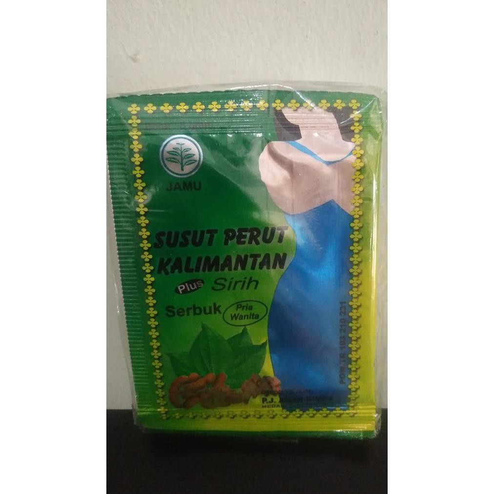 Jual Original Jamu Susut Perut Kalimantan Plus Sirih Serbuk 1 Pack 10 ...