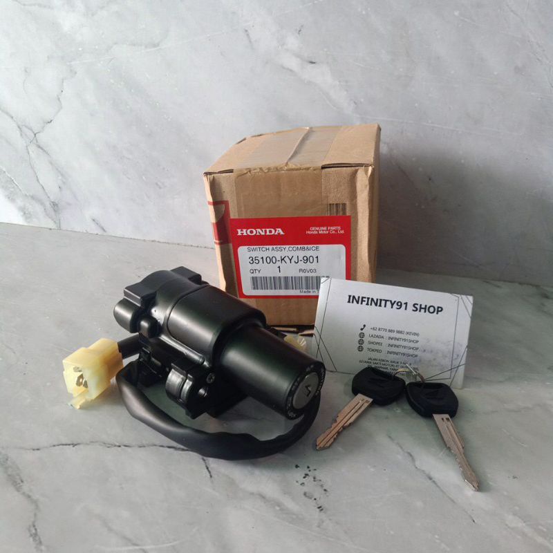 Jual Kunci Kontak Cbr 250 thailand . Switch Assy comp Cbr250 thai 35100-kyj-901 | Shopee Indonesia