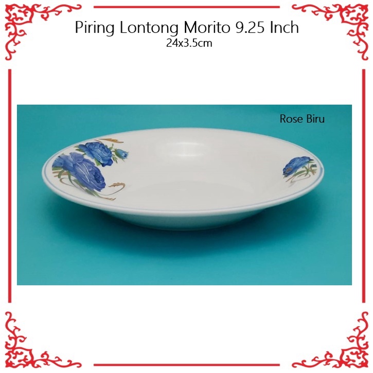 Jual [Grosir] Piring Lontong Keramik Morito 9.25 Inch | Shopee Indonesia