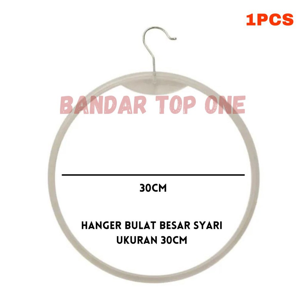 Jual Hanger Plastik / gantungan jilbab/hanger kerudung/khimar/gantungan ...