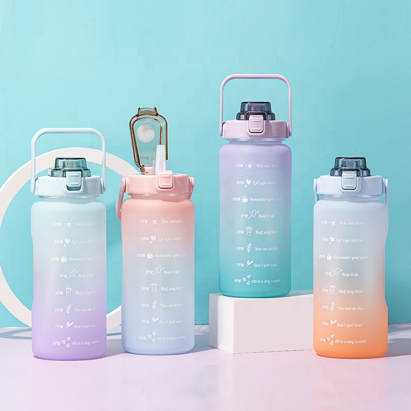 Jual Botol Motivasi 2 Liter Botol Minum Motivasi Diet Botol Diet ...