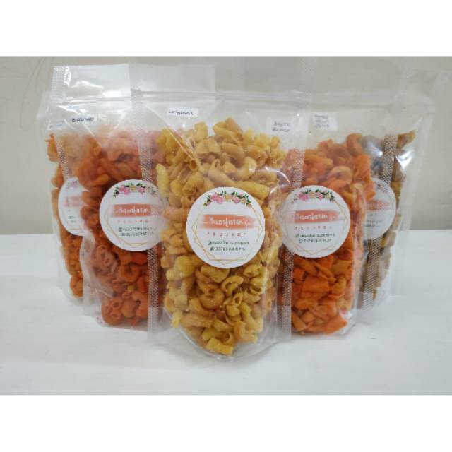 Jual Cetak Stiker Label Bulat Pouch Makanan (Isi 100) | Shopee Indonesia