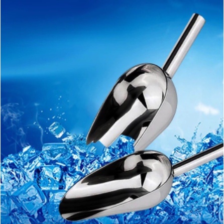 Jual Sendok Es Batu Stainless | Sekop Stainless | Serokan Tepung ...