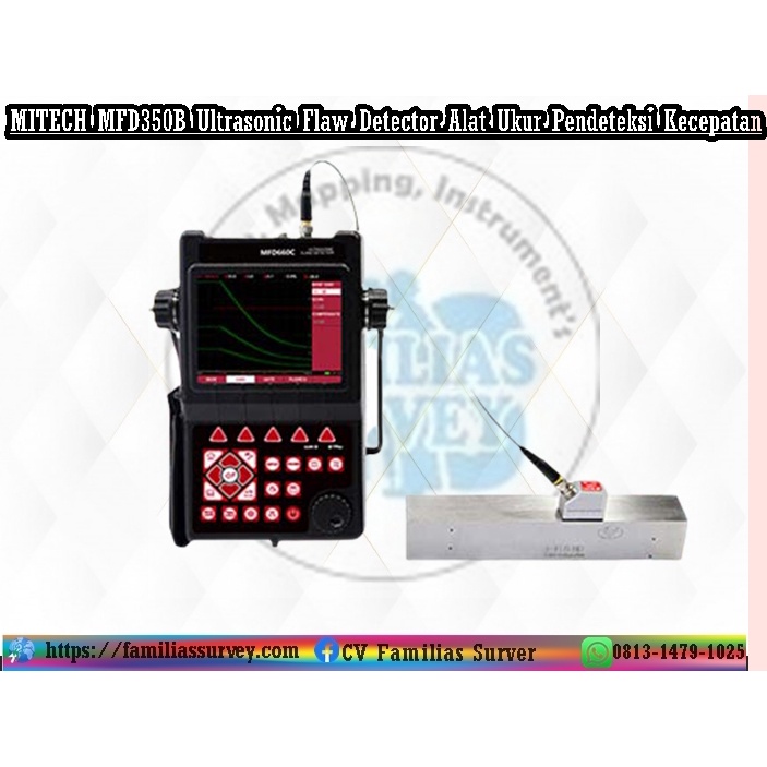 Jual MITECH MFD350B Ultrasonic Flaw Detector Alat Ukur Pendeteksi ...