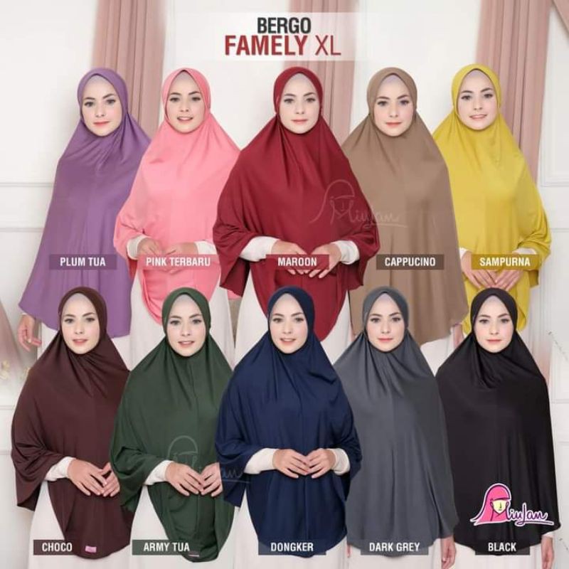 Jual Bergo FAMELLY XL | Shopee Indonesia
