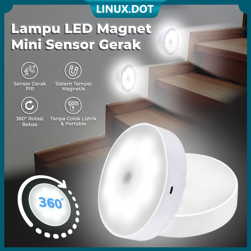 Jual 【COD】LAMPU SENSOR GERAK LED LAMPU SERBAGUNA Night Light | Shopee ...