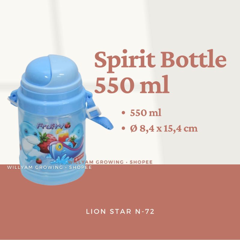 Jual Botol minum anak 550ml spirit bottle lion star N-72 | Shopee Indonesia