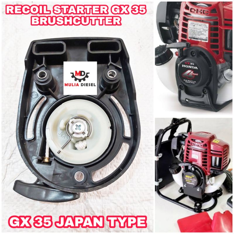 Jual Recoil Starter Tarikan Engkol Mesin Potong Rumput Padi 4 Tak GX35 GX 35 | Shopee Indonesia