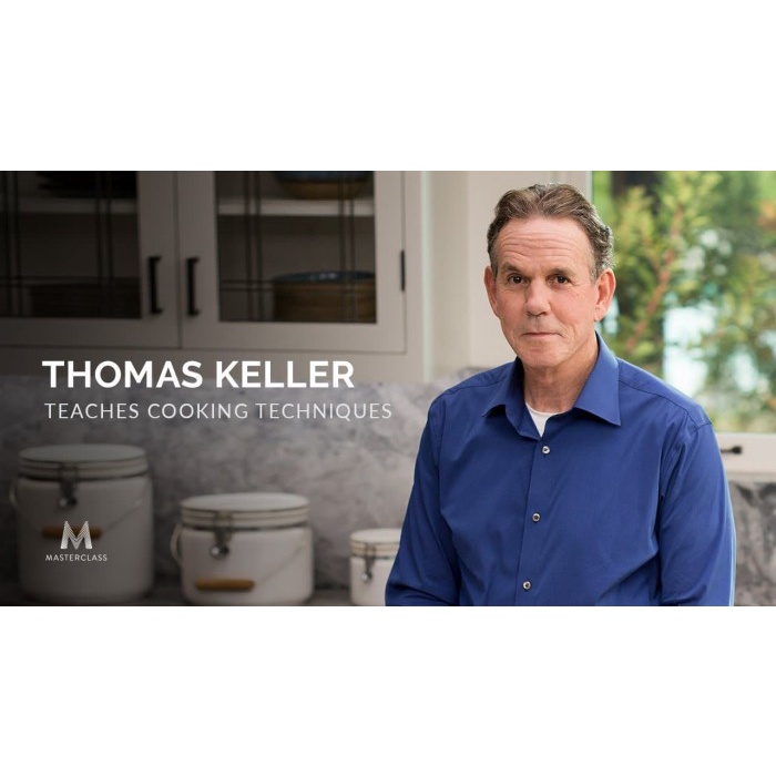 Jual Masterclass: Thomas Keller - Cooking Techniques | Shopee Indonesia