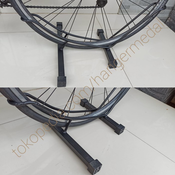 Jual HANGERMEDAL Paddock Standar Stand parkir Sepeda Gunung Road Bike ...