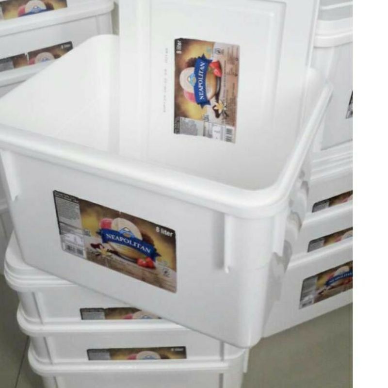 Jual Box ice cream wadah bekas box ice cream campina | Shopee Indonesia
