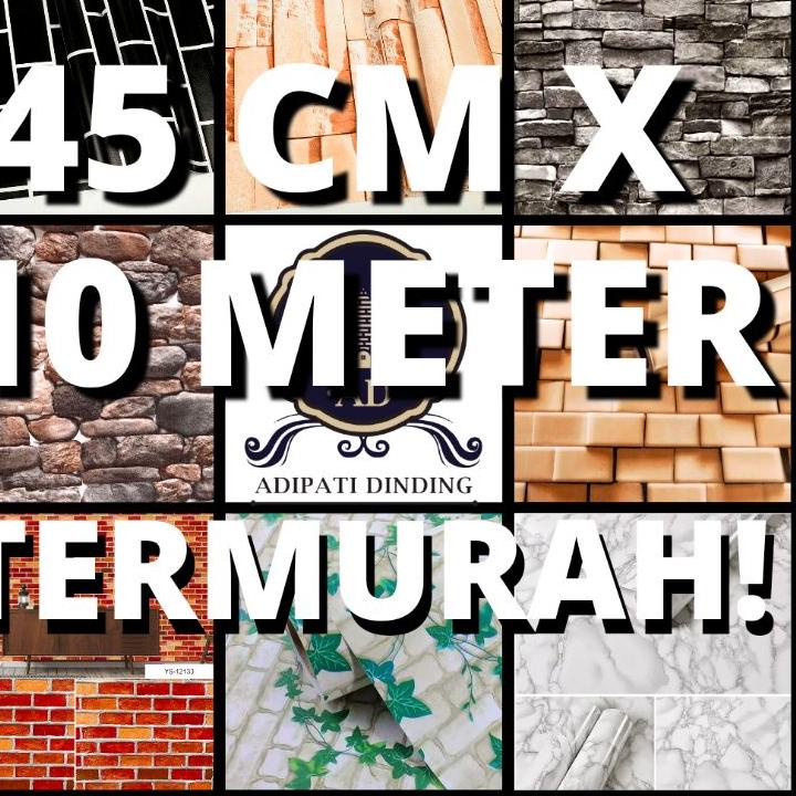 Jual (ctvh-28) Wallpaper Motif Bata Putih,Wallpaper Motif Batu Alam ...