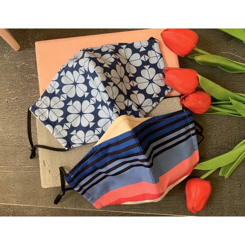Jual Kate Spade Mask Stripe Multi ( 2pcs ) | Shopee Indonesia
