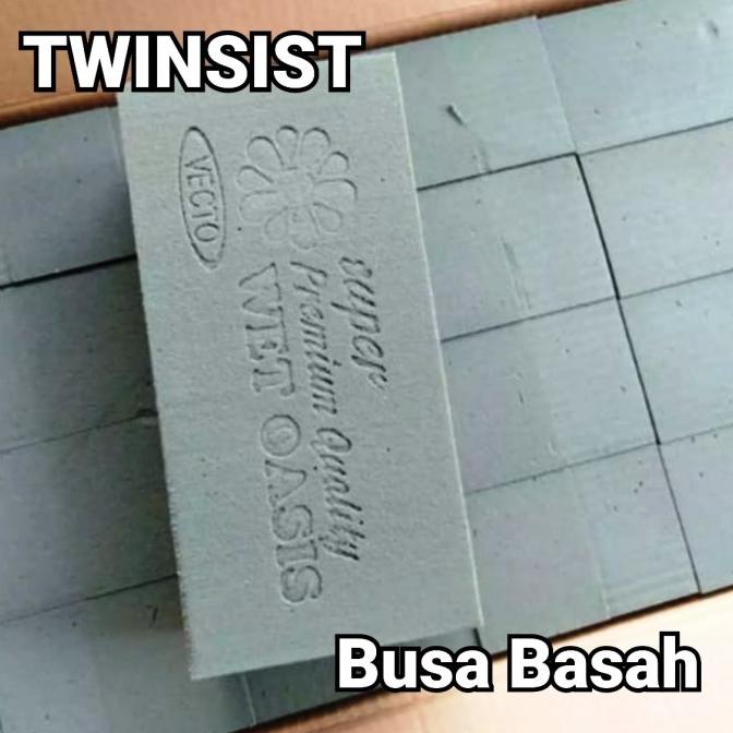 Jual Busa Basah Vecto 1 Dus/Wet Foam/Floral Foam/Oasis Basah/Bunga ...