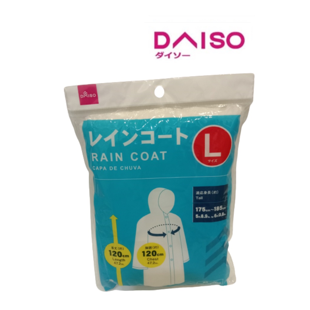 Jual Daiso Rain Coat L- Jas Hujan | Shopee Indonesia