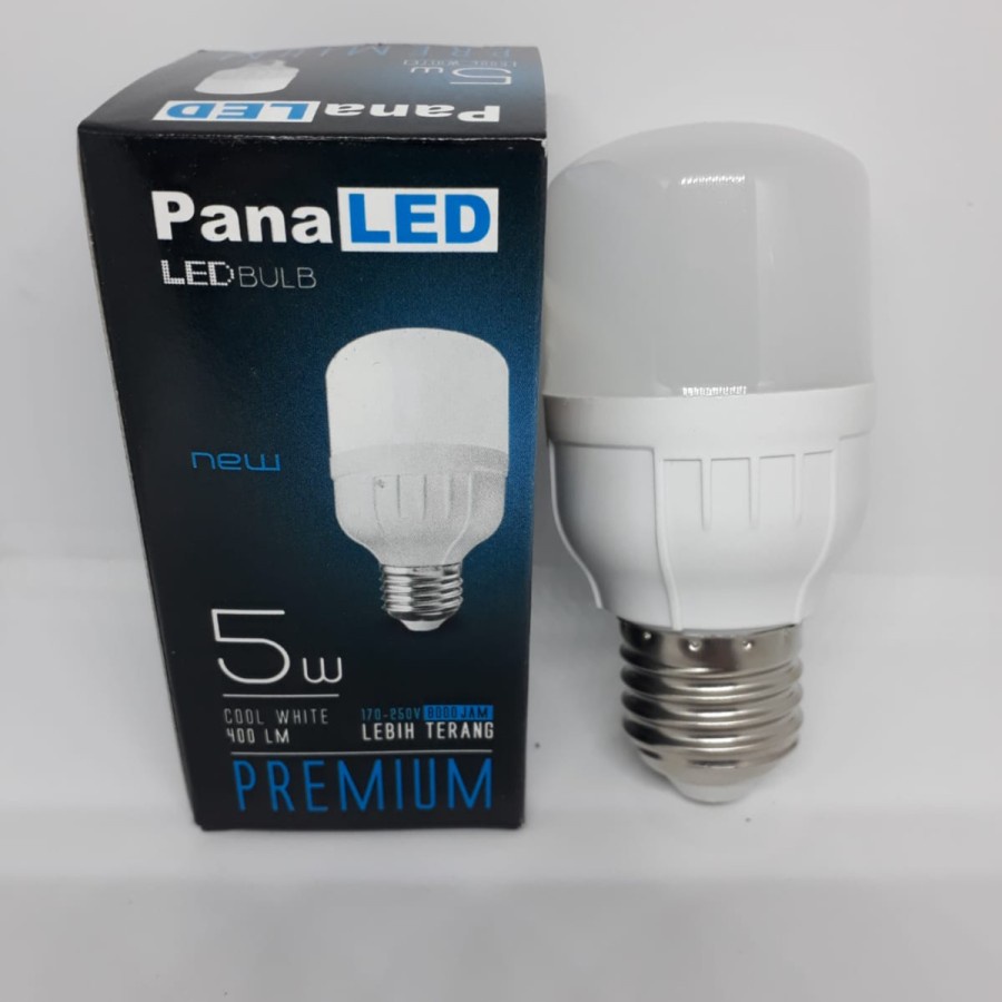 Jual Lampu LED 5 watt Putih Panaled 5W Bohlam Panaled LED 5w | Shopee Indonesia