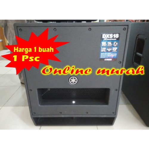 Jual subwoofer akif yamaha dxs 18 yamaha dxs18 18'' 1 buah original | Shopee Indonesia