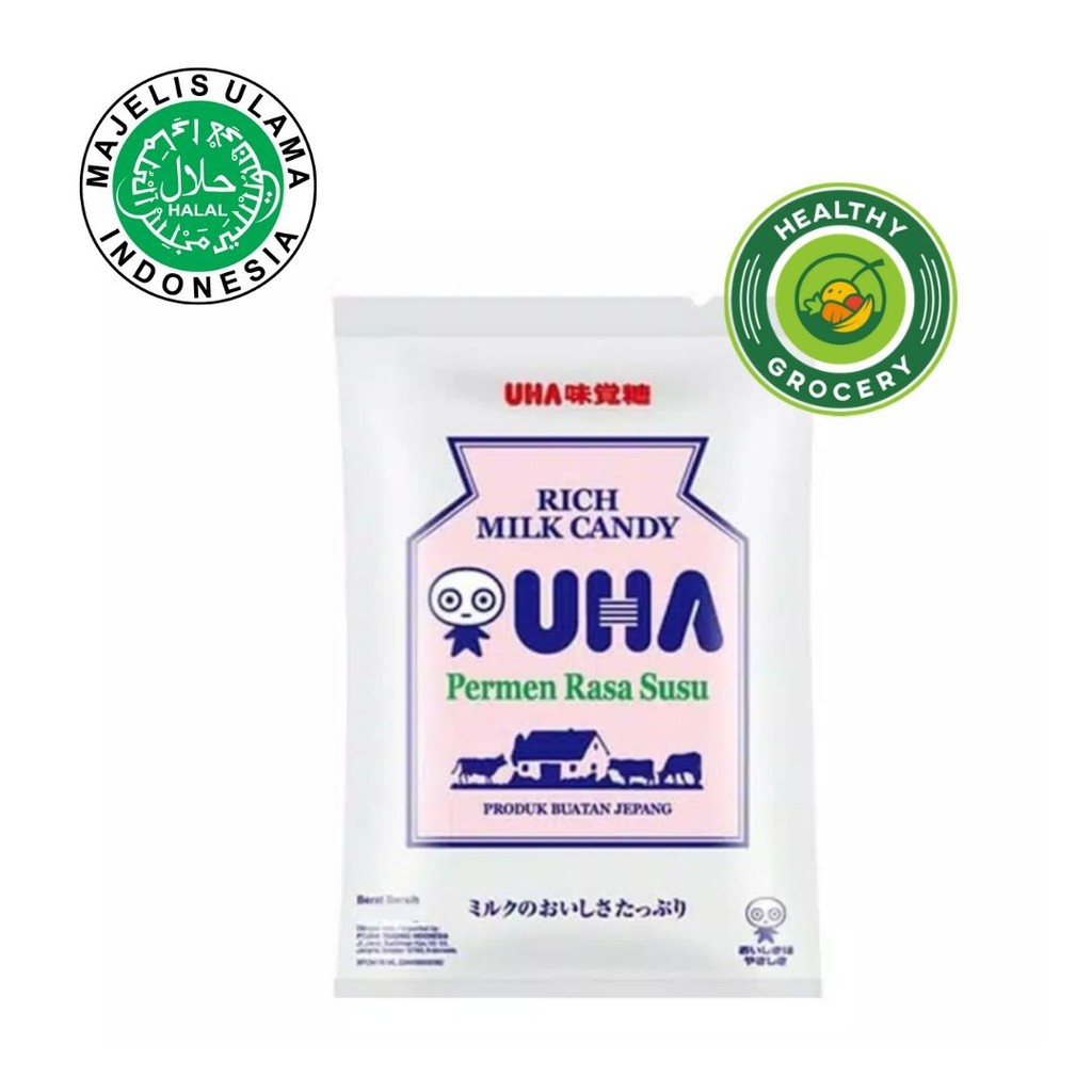 Jual Uha Milk Candy Coffee / Mint / Matcha 103gr Permen Susu Rasa Coffee / Mint / Matcha ...