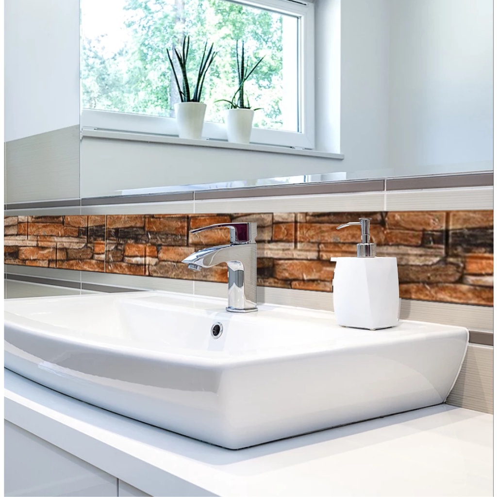 Jual list border foam wallborder sticker dinding border wallpaper busa ...