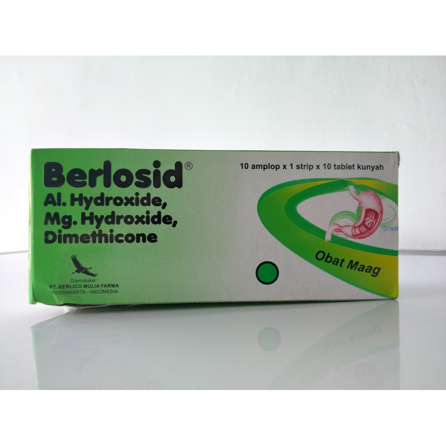 Jual BERLOSID TABLET KUNYAH / OBAT MAAG MURAH | Shopee Indonesia
