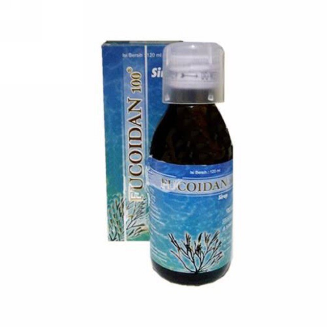 Jual FUCOIDAN 100 MG SYRUP 120 ML vitamin lambung untuk GERD dan ...