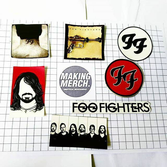 Jual Stiker Band Foo Fighter | Shopee Indonesia