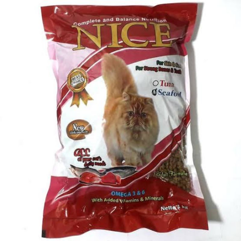 Jual Nice seafood / nice kibble ikan 1kg | Shopee Indonesia