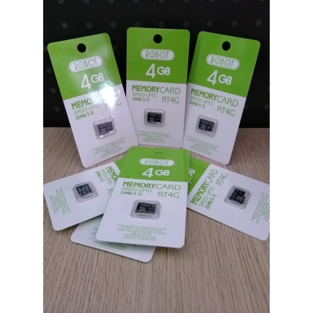 Jual Memory Card ROBOT 4GB | Shopee Indonesia