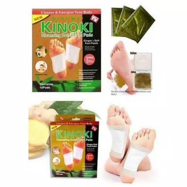 Jual kinoki gold emas dan white koyo kaki detox asli original 1 box isi ...