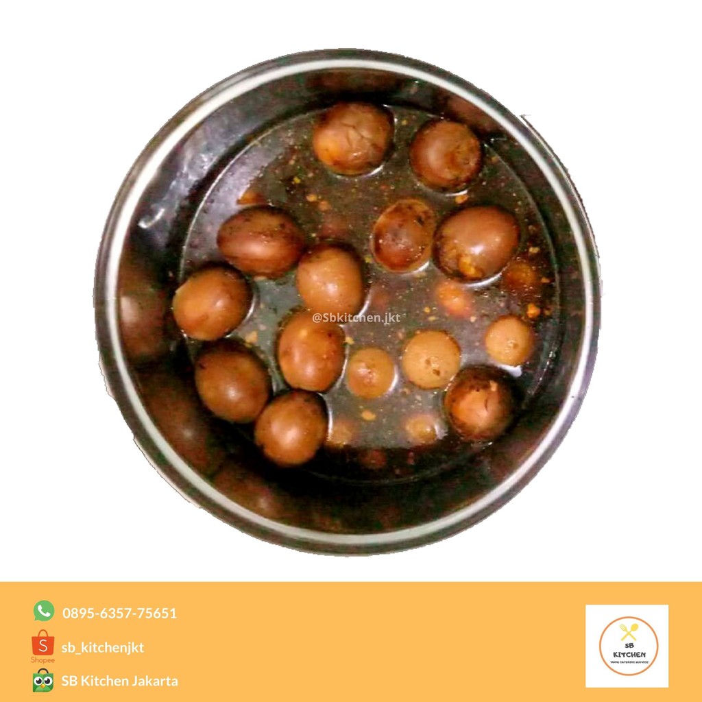 Jual TELUR SEMUR LEZAT DAN HALAL UNTUK MENU LAUK PAUK // TELUR LAUK ...