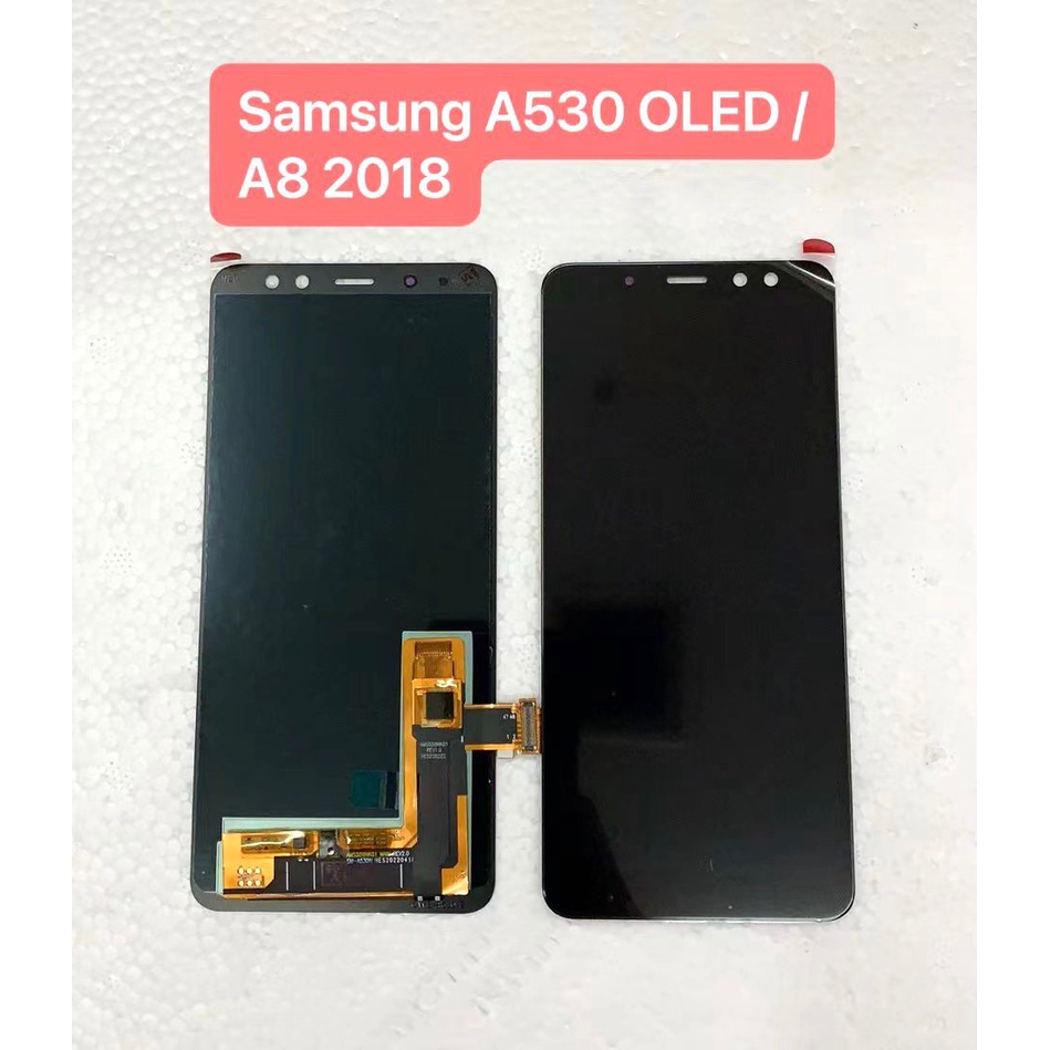 Jual LCD + TOUCHSCREEN SAMSUNG GALAXY A8 2018 LCD + TS FULLSET A530 OLED | Shopee Indonesia