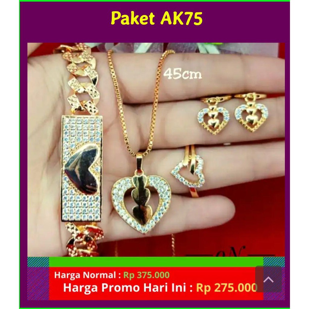 Jual Paket Titanium AK75 | Shopee Indonesia