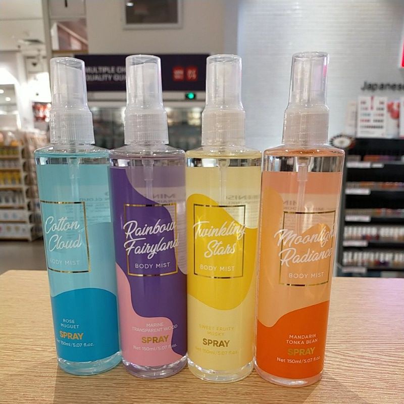 Jual Miniso Body mist 150ml | Shopee Indonesia