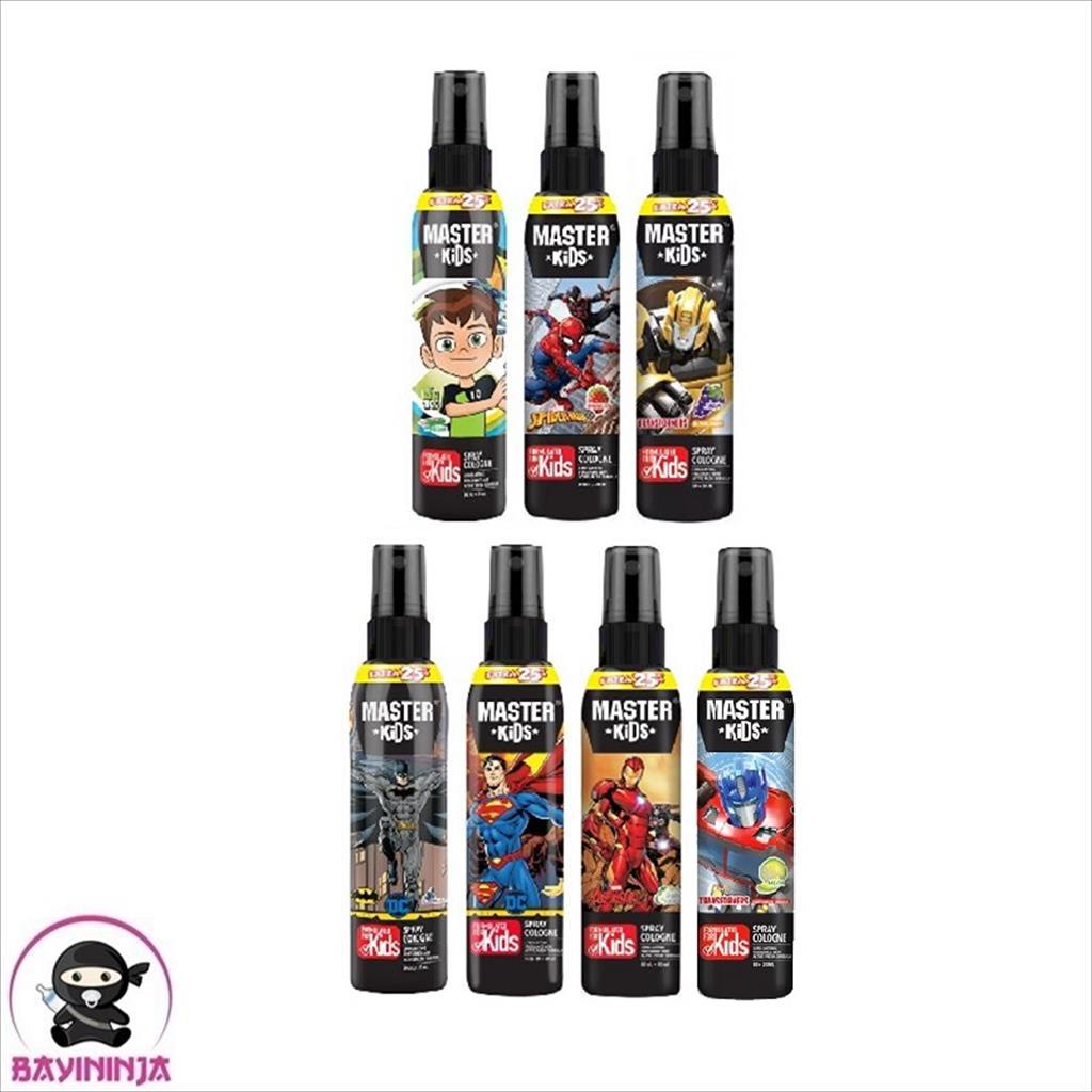 Jual MASTER Kids Spray Cologne 100 ml | Shopee Indonesia